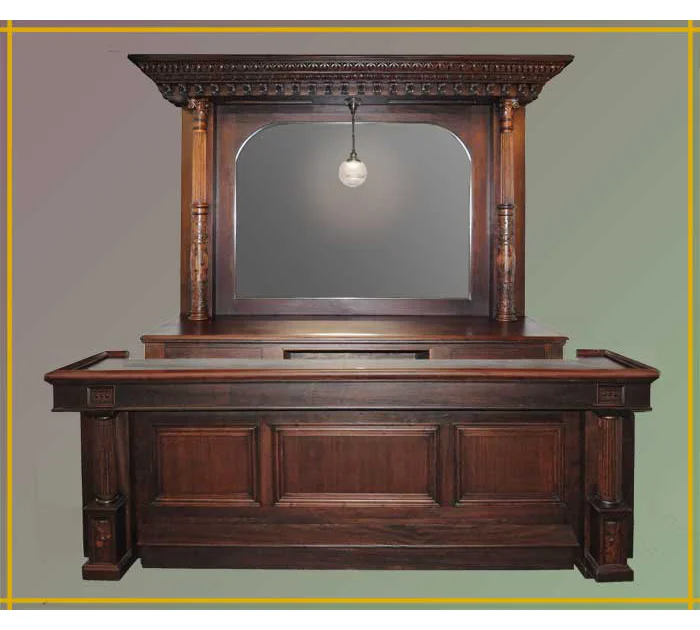 Antique Front & Back Bars - Wooden Nickel Antiques